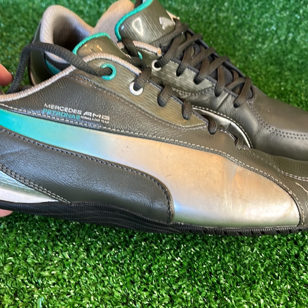 Mens Puma Mercedes Petronas Amg Shoes Size 7 1/2 - Gem